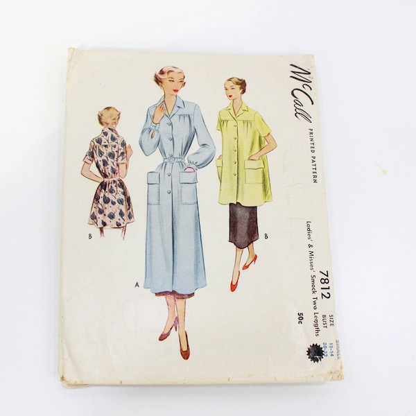 1930s Smock Pattern - Etsy