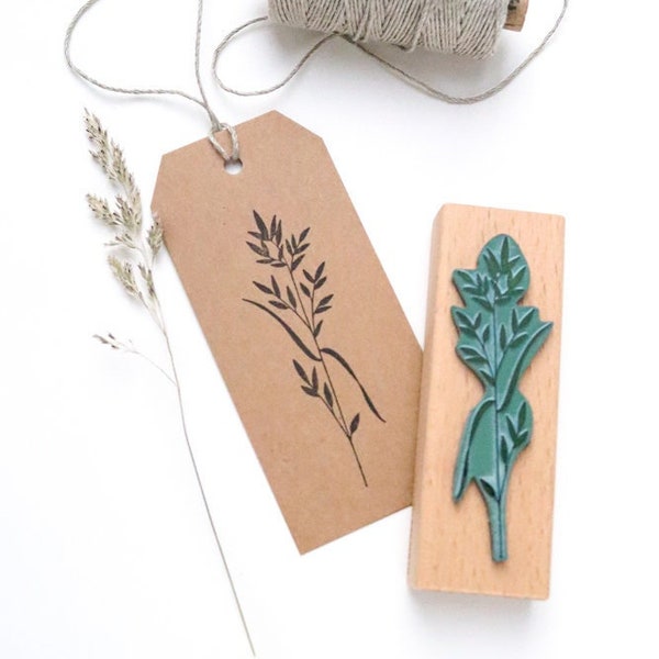 Botanical Stamp - Etsy