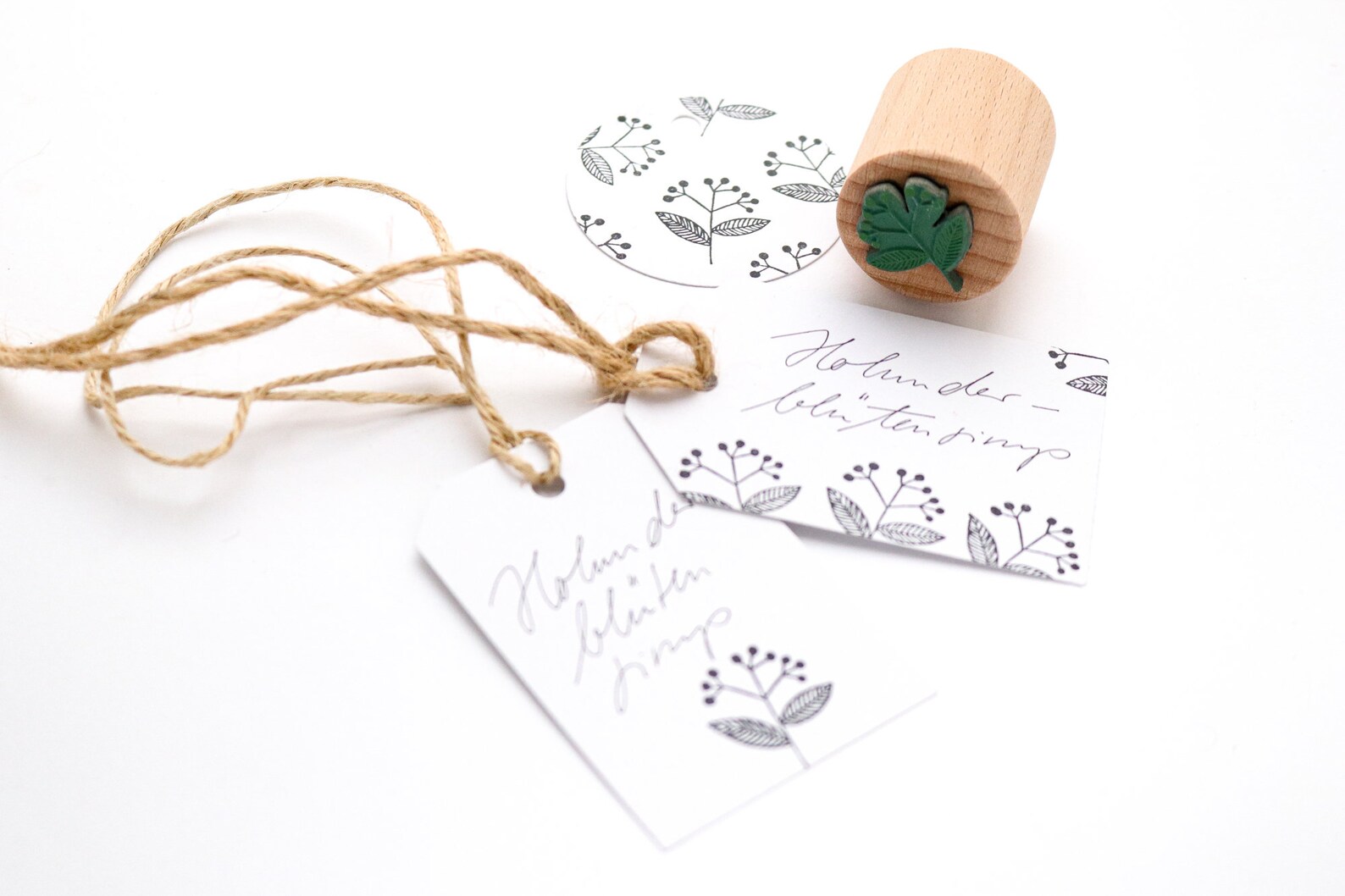 Mini Stamp ELDERFLOWER, Plant Stamp, Flower Stamp, Deco Stamp, Stamp ...