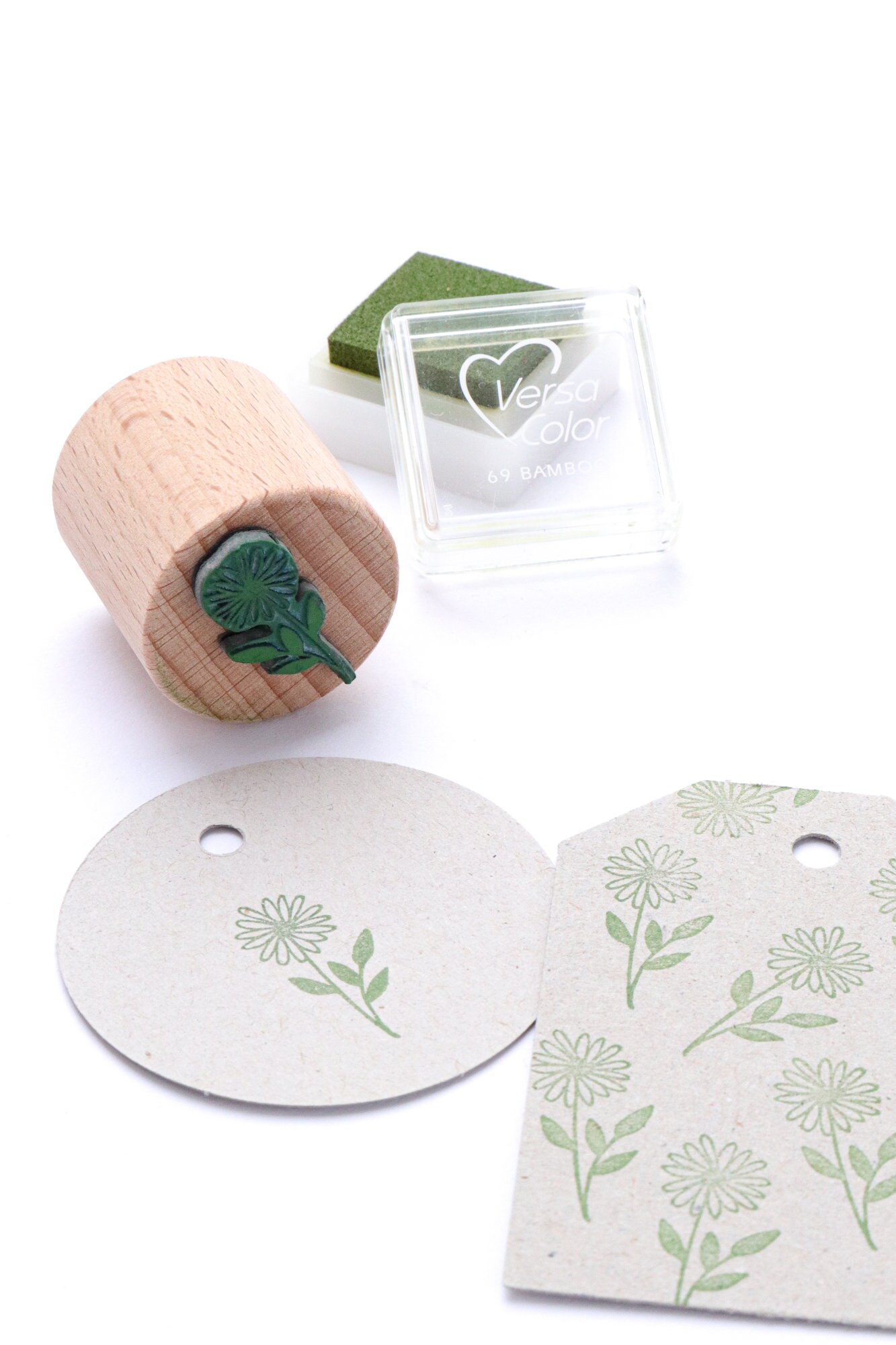 Mini Stamp FLOWER, Plant Stamp, Flower Stamp, Deco Stamp, Stamp for ...