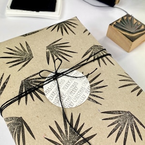 Botanical Stamp Palm Leaf, Flower Stamp, Palm Stamp - Etsy