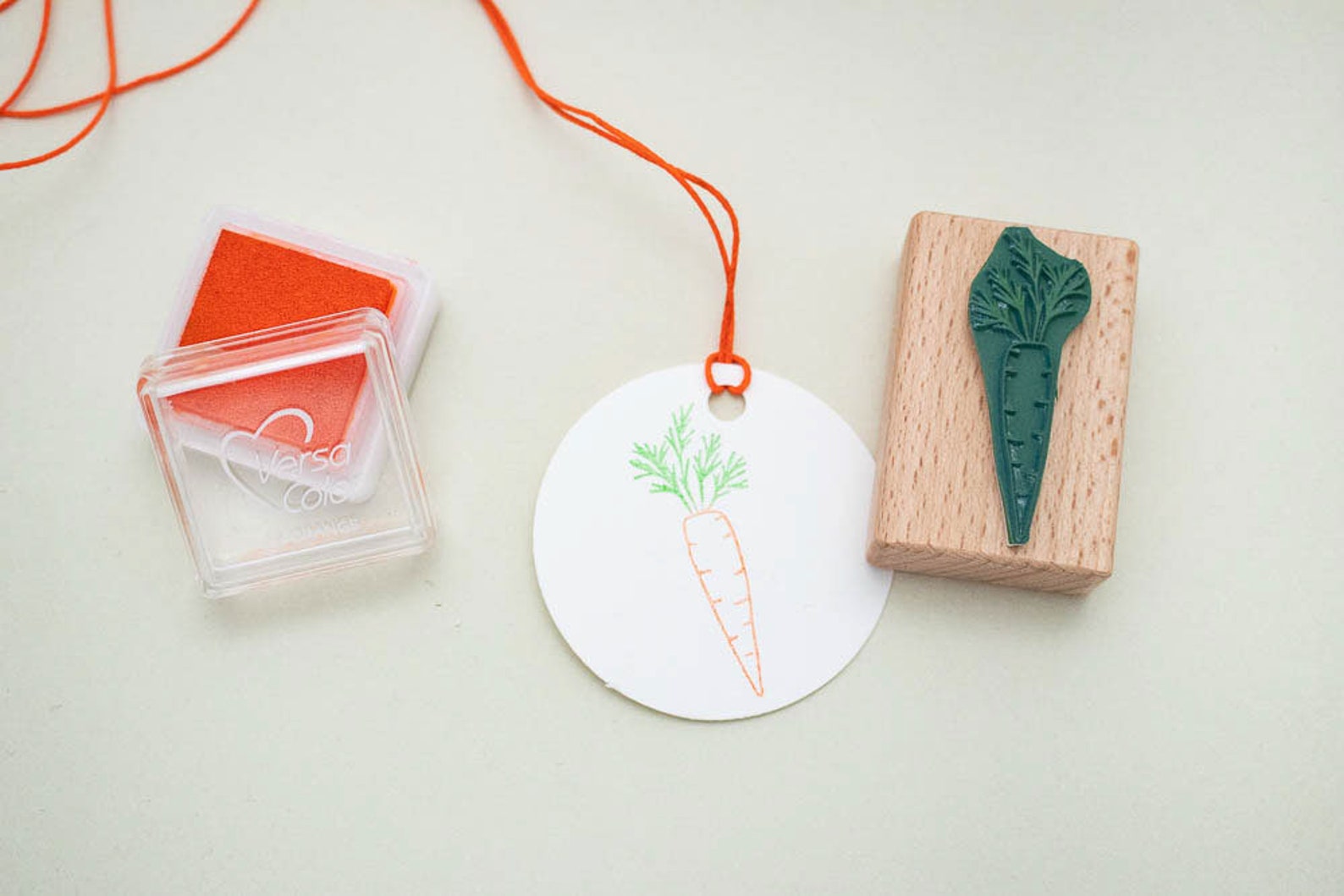 Rubber Stamp Carrot Happy Easter Mini Stamp Easter Stamp - Etsy