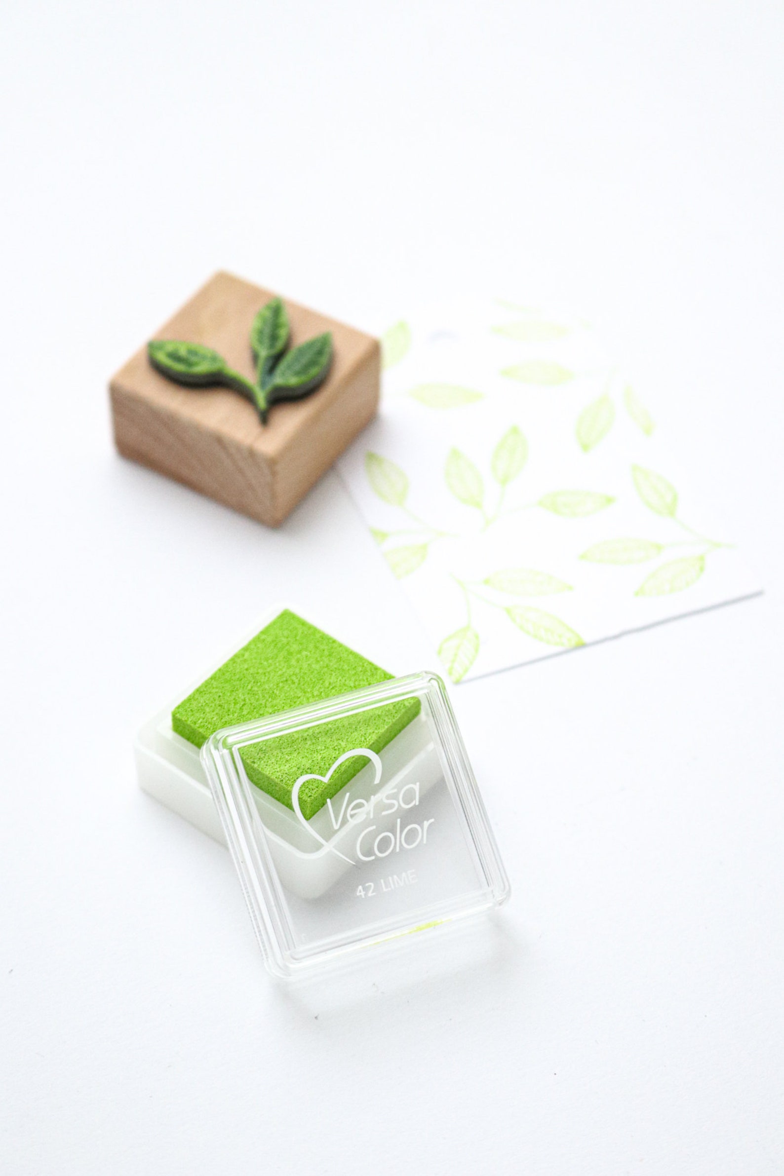 Ink Pad Versacolor LIME No. 42 Small Ink Pad Green Ink Pad - Etsy