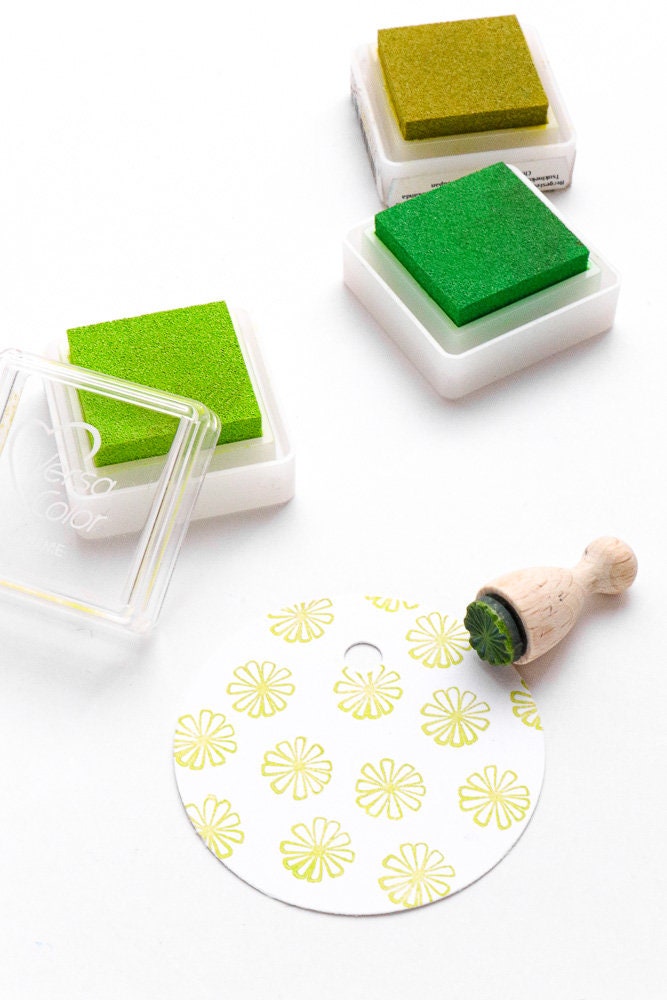 Stamp Blossom CHICORY , Floral Mini Stamp, Blossom Stamp for Wedding ...