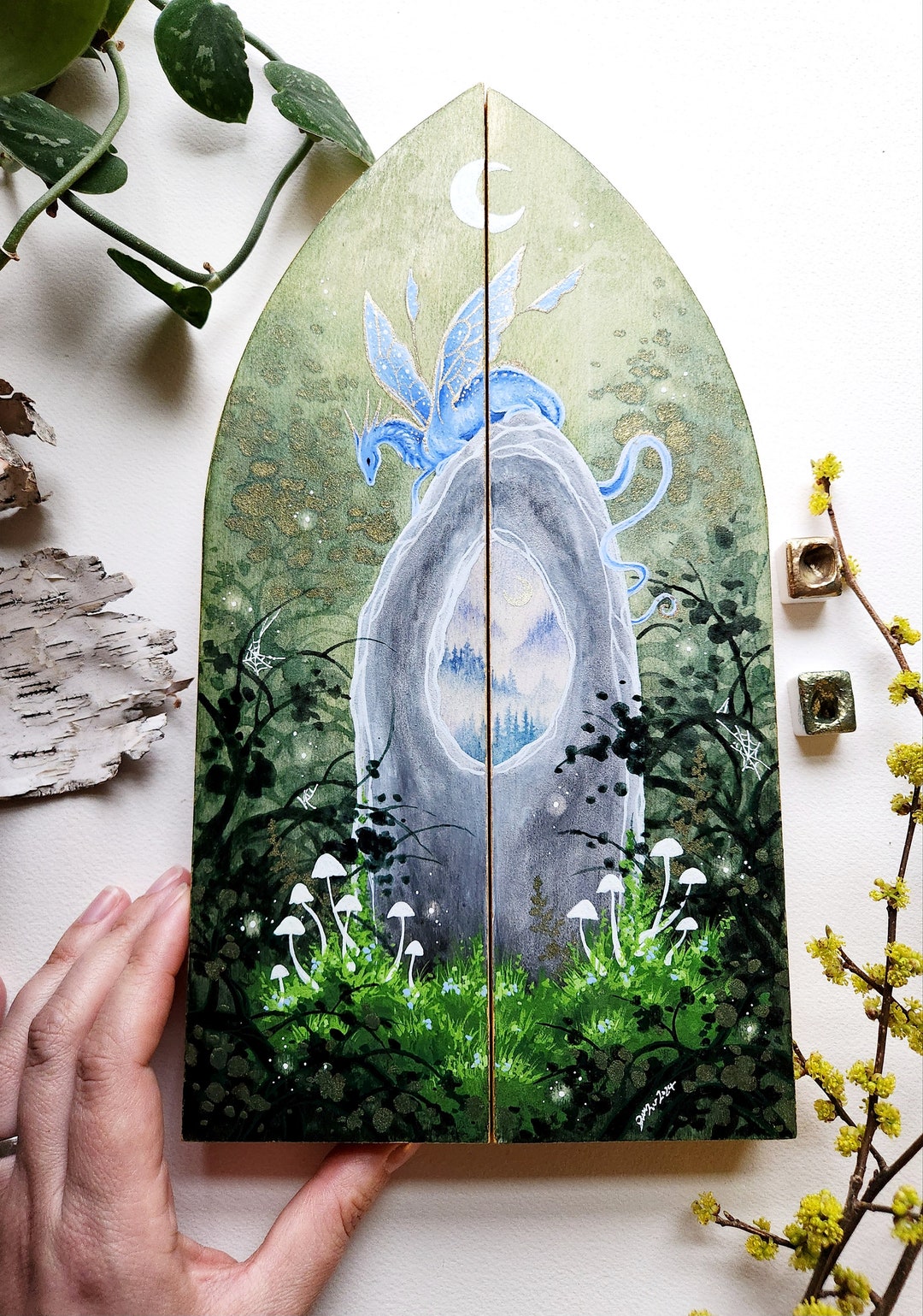 Fantasy Art Painting - Keeper of the Hidden Realm - Fantasy Art ...