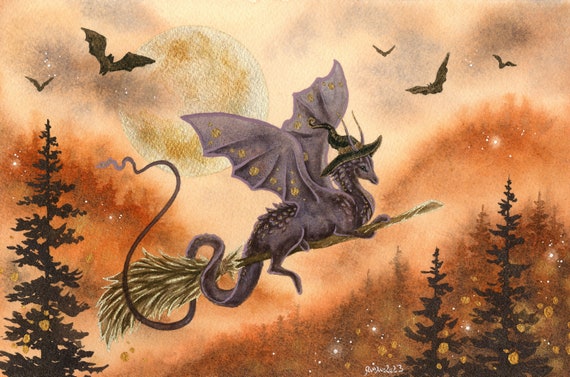 Wiccan Dragon Art
