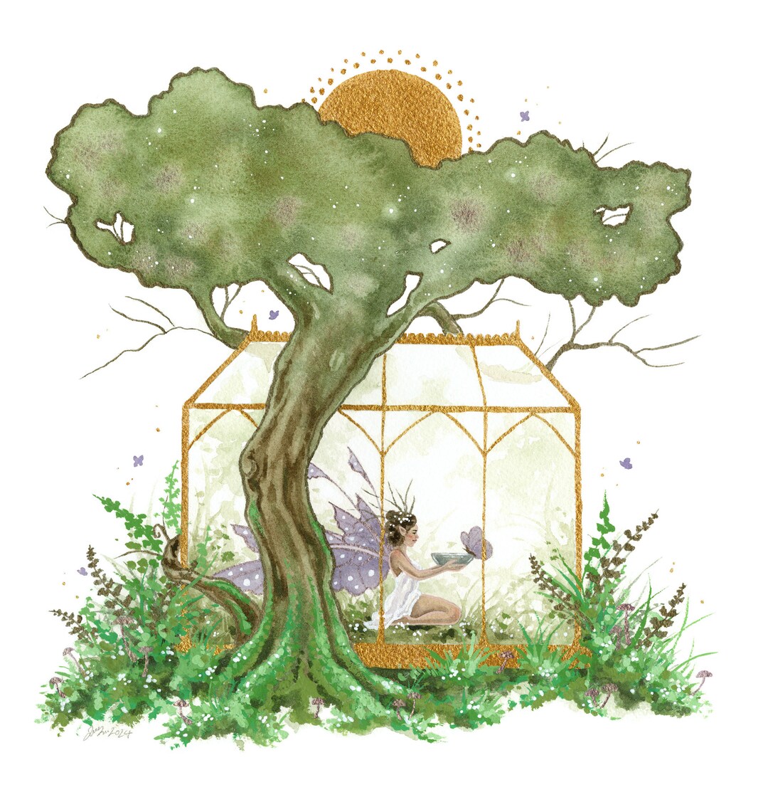 Fairy Art Print - the Fairy's Sanctuary - Fantasy Art. Whimsical Art ...