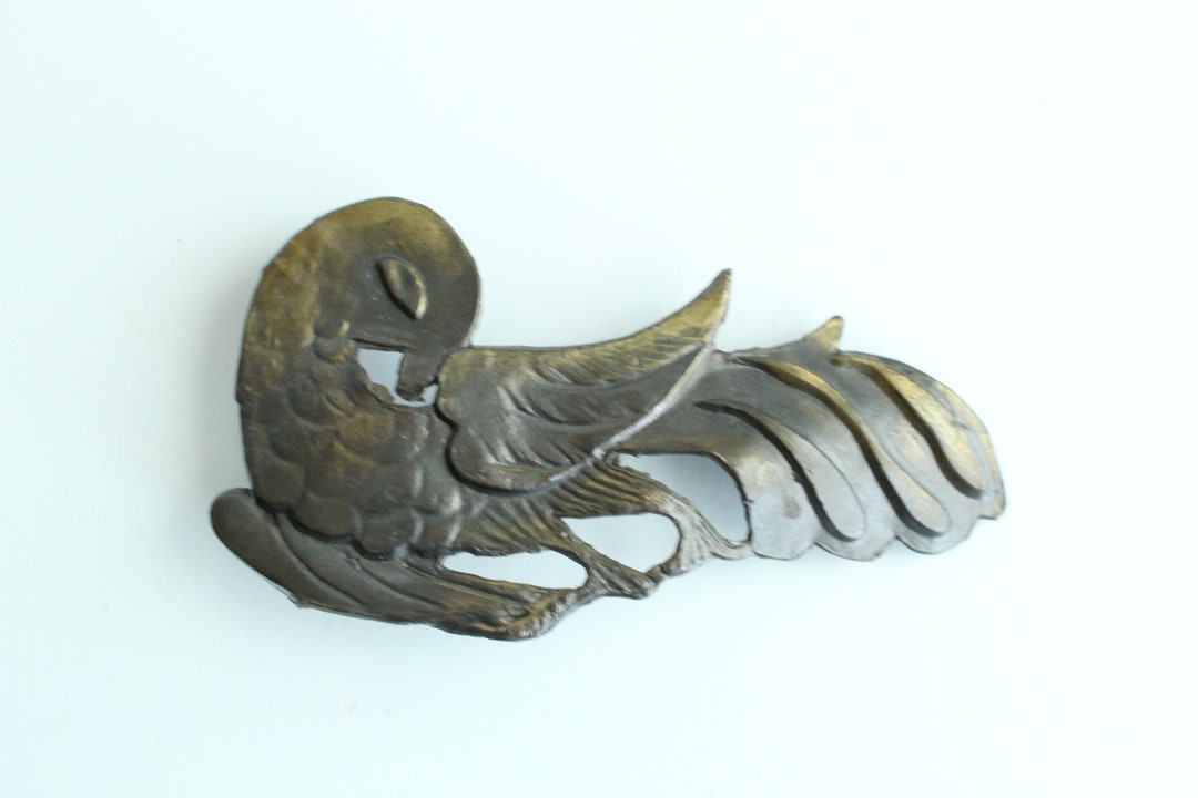 70's Brass Parrot Belt Buckle Pyramid Belt Co Vintage 1970's - Etsy