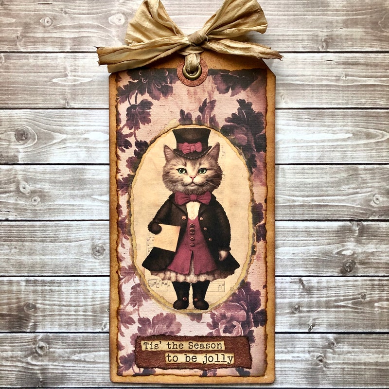 Altered Art Tags - Etsy