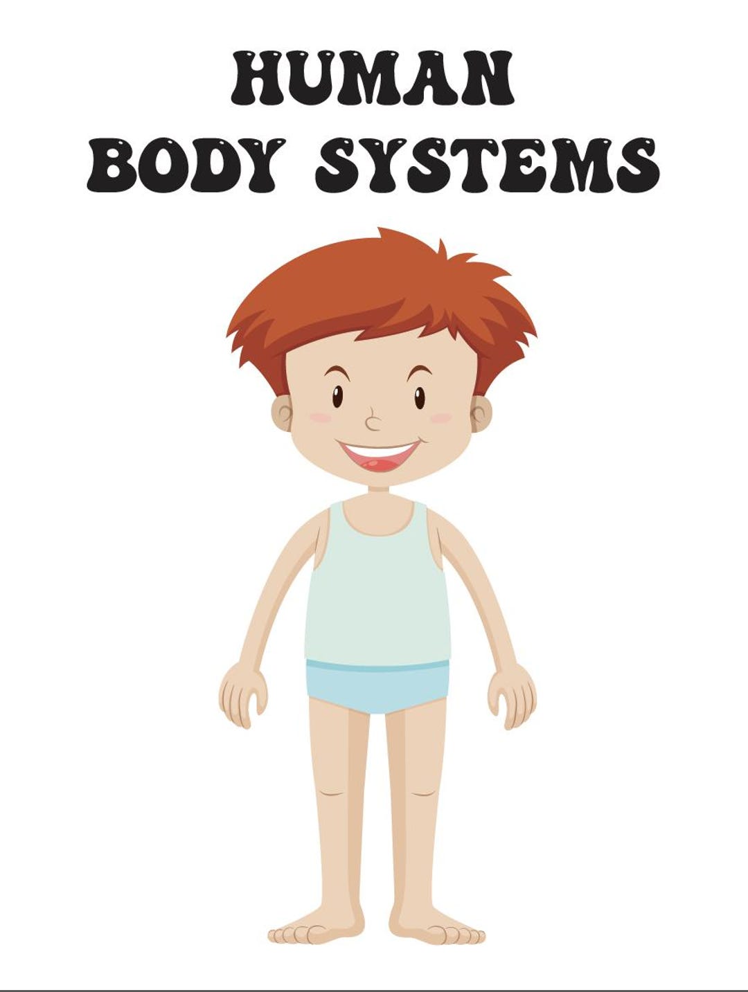 Human Body Systems-activity Book - Etsy