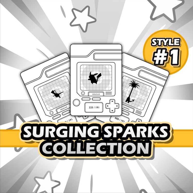 Surging Sparks Printable Binder Placeholders (style 1) + Checklists - Etsy