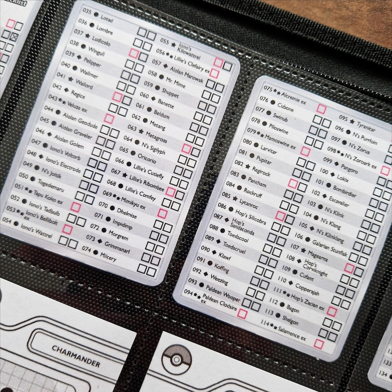 Black Bolt Printable Binder Placeholders (style 1) + Checklists - Etsy