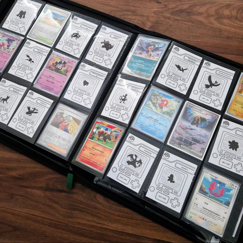 Black Bolt Printable Binder Placeholders (style 1) + Checklists - Etsy