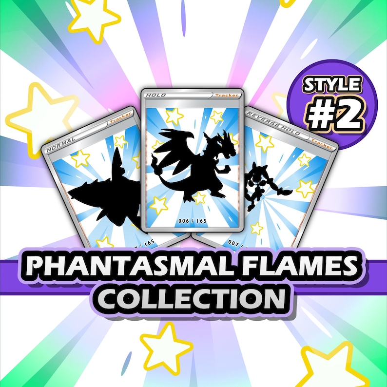 Phantasmal Flames Printable Binder Placeholders (style 2) + Checklists ...
