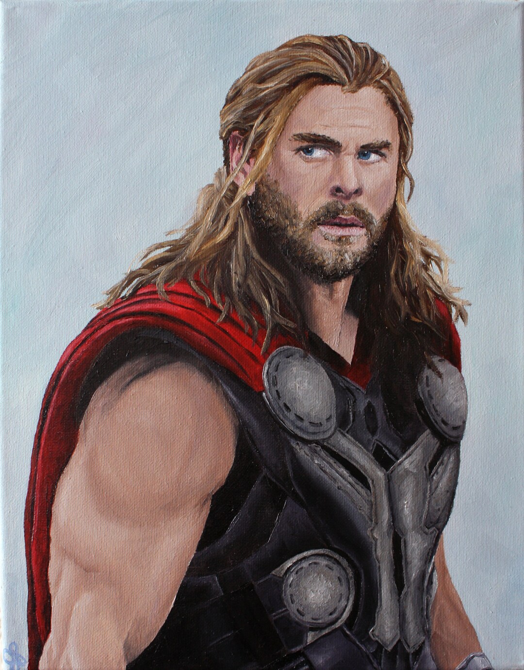 Portrait of Thor - Etsy