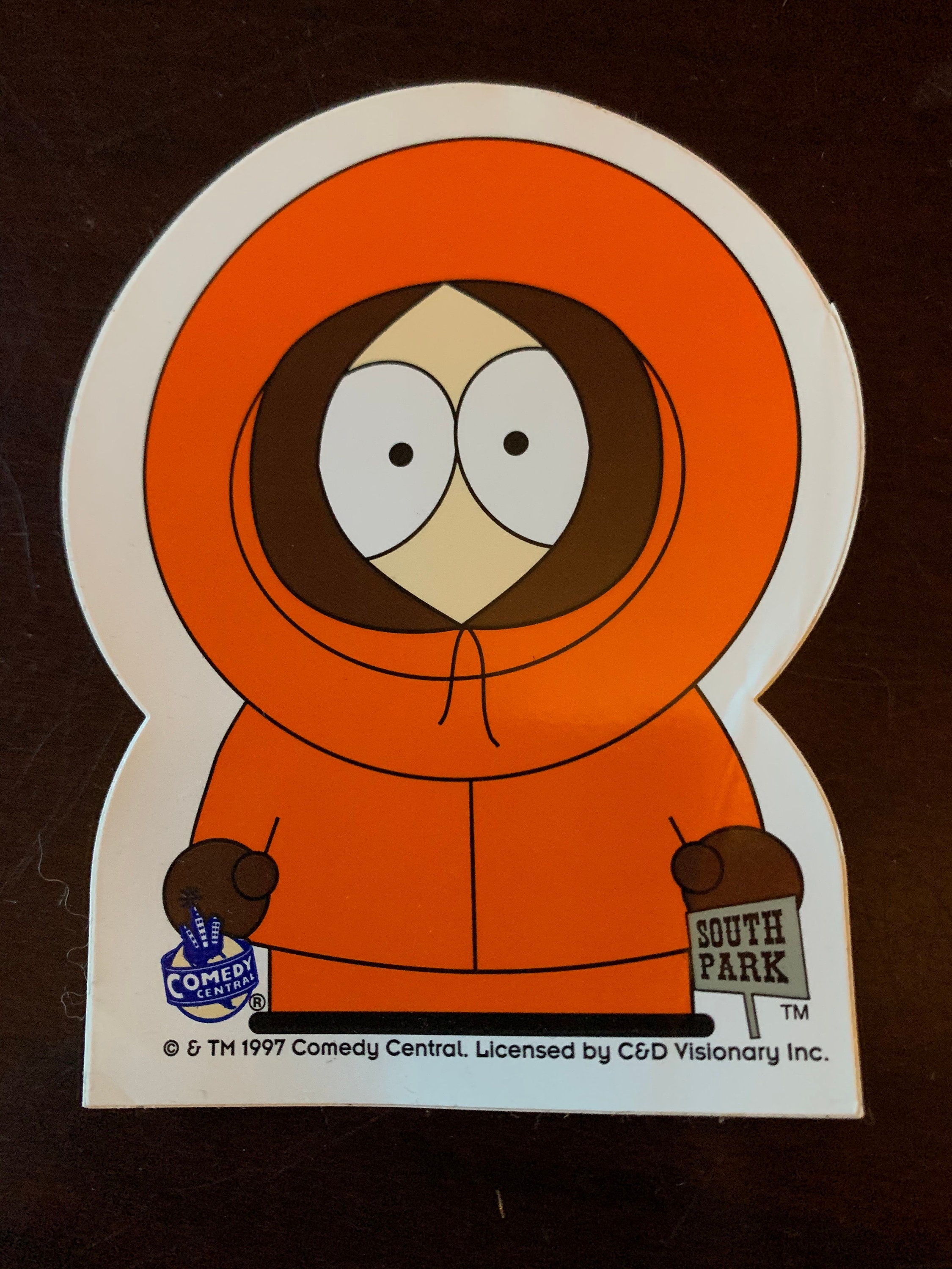 Kenny Sticker Southpark Sticker Vintage Southpark - Etsy