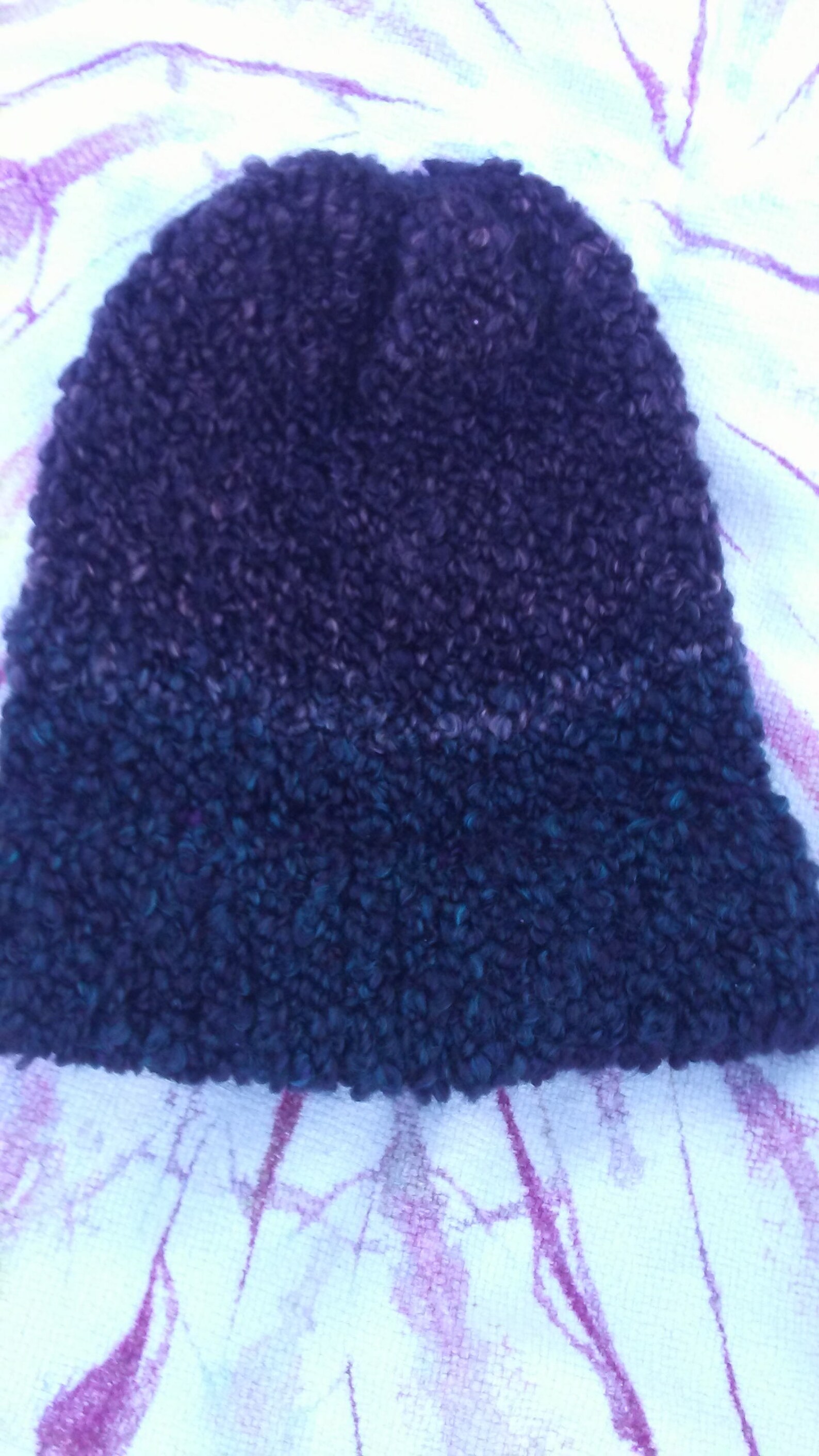 Dark Star Knit Hat Crochet Boggin Winter Hat Warm & Fuzzy - Etsy Singapore