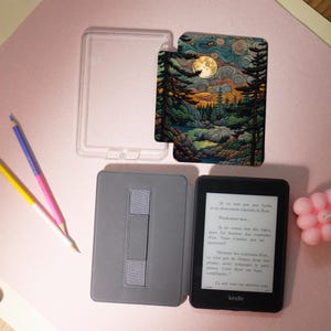 Forest Moon Night Case for Kindle Colorsoft 2024 Paperwhite 12th 11th ...