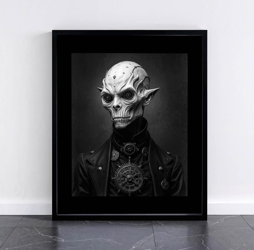 Nosferatu Wall Art Poster. Vampire Art. Steampunk Art. Unique ...