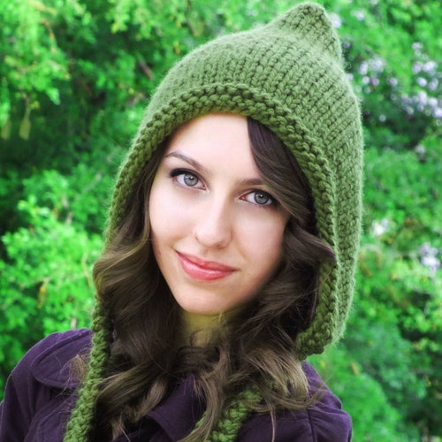 KNITTING Pattern-adult Pixe Hat - Etsy