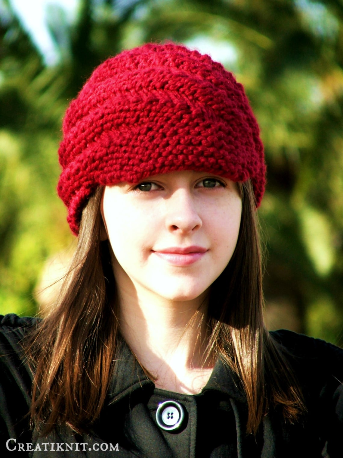 Knitting Pattern-spiral Hat - Etsy