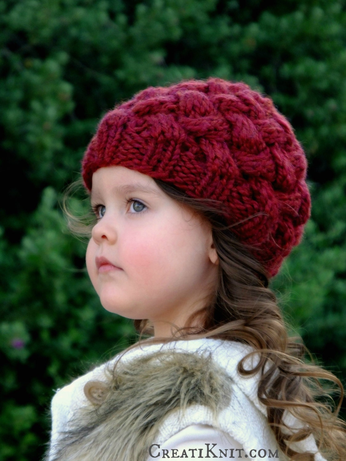 Baby Knitting Pattern - the Brandy Basket Weave Hat (baby, Toddler ...