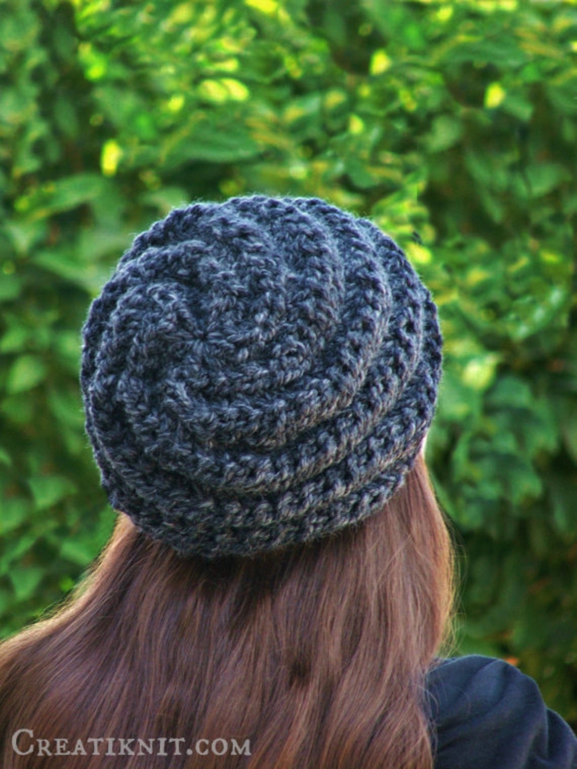 KNITTING PATTERN Spiral Hat - Etsy