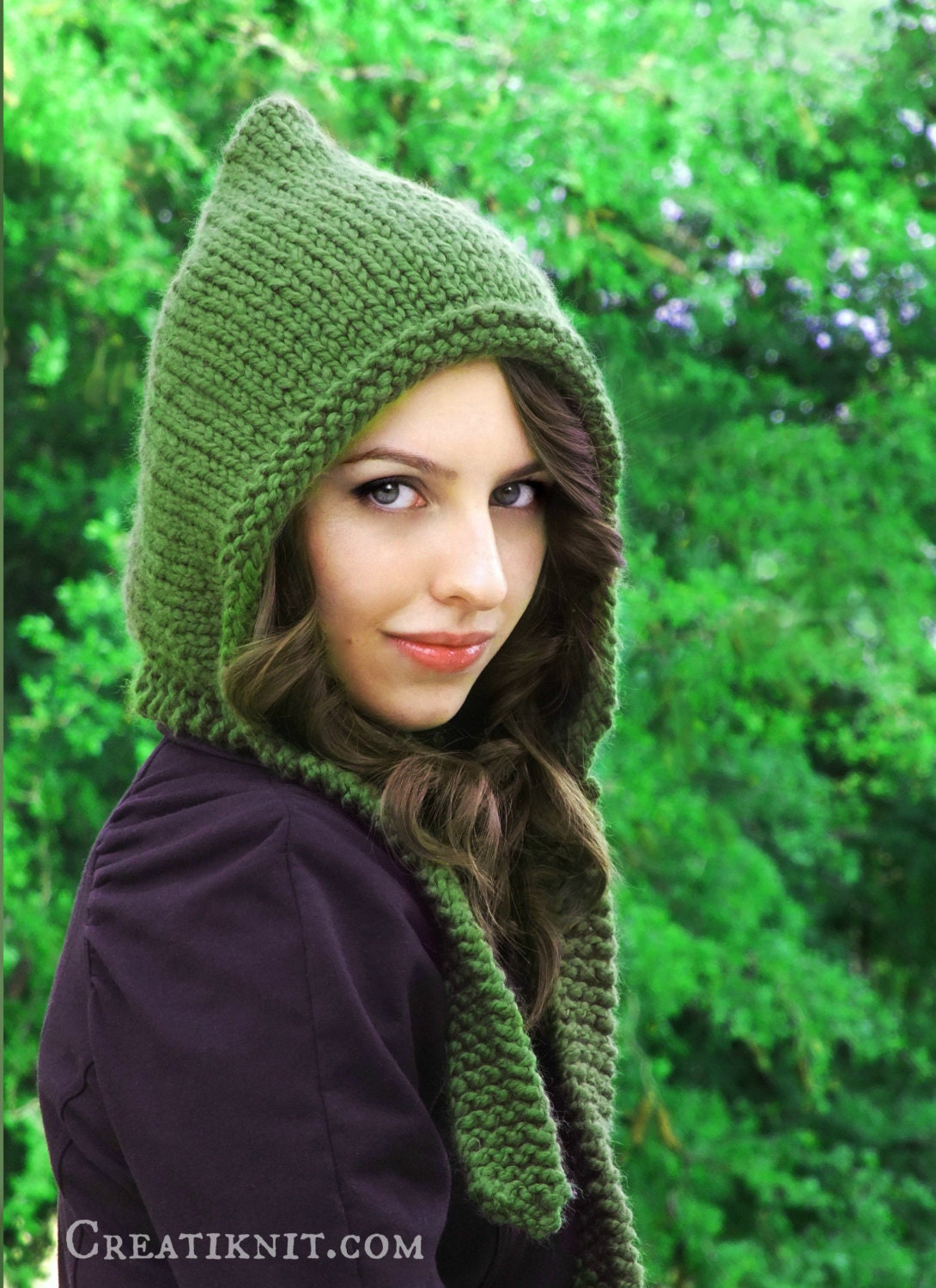 KNITTING Pattern-adult Pixe Hat - Etsy