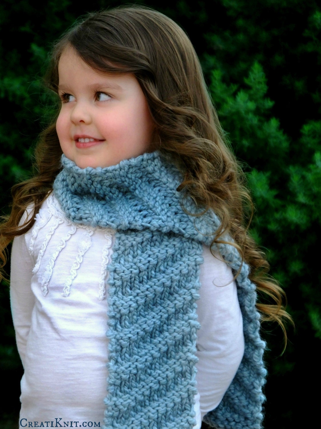 Knitting Pattern - the Lothíriel Scarf (baby, Toddler, Child Sizes) - Etsy