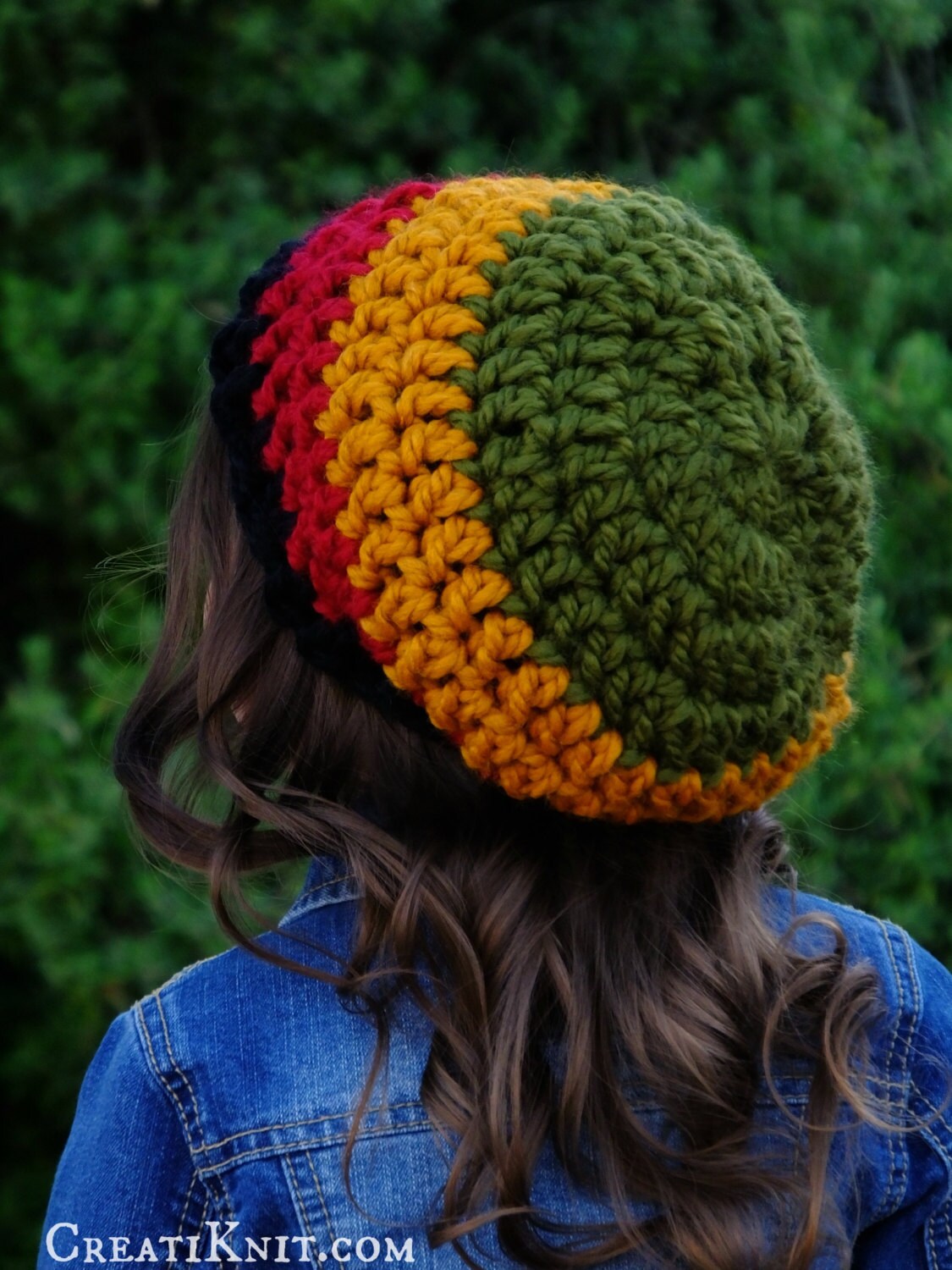 Crochet Pattern the Reggae Rasta Slouchy baby, Toddler, Child Sizes - Etsy