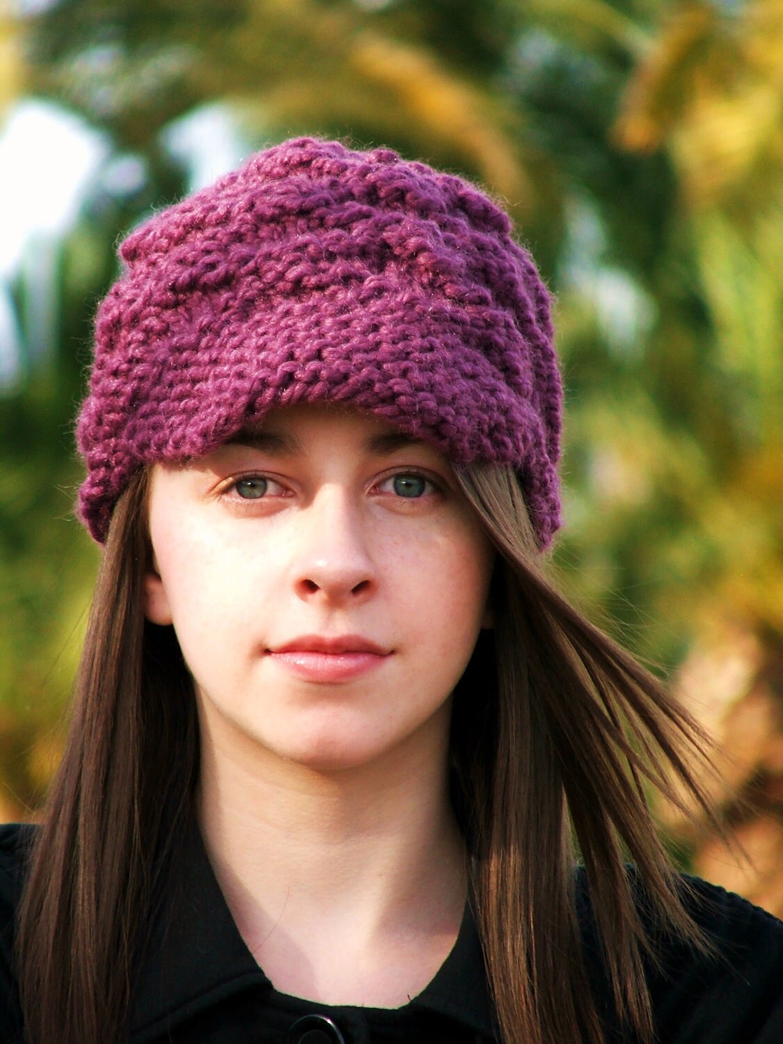 Knitting Pattern-adult Crystal Hat - Etsy