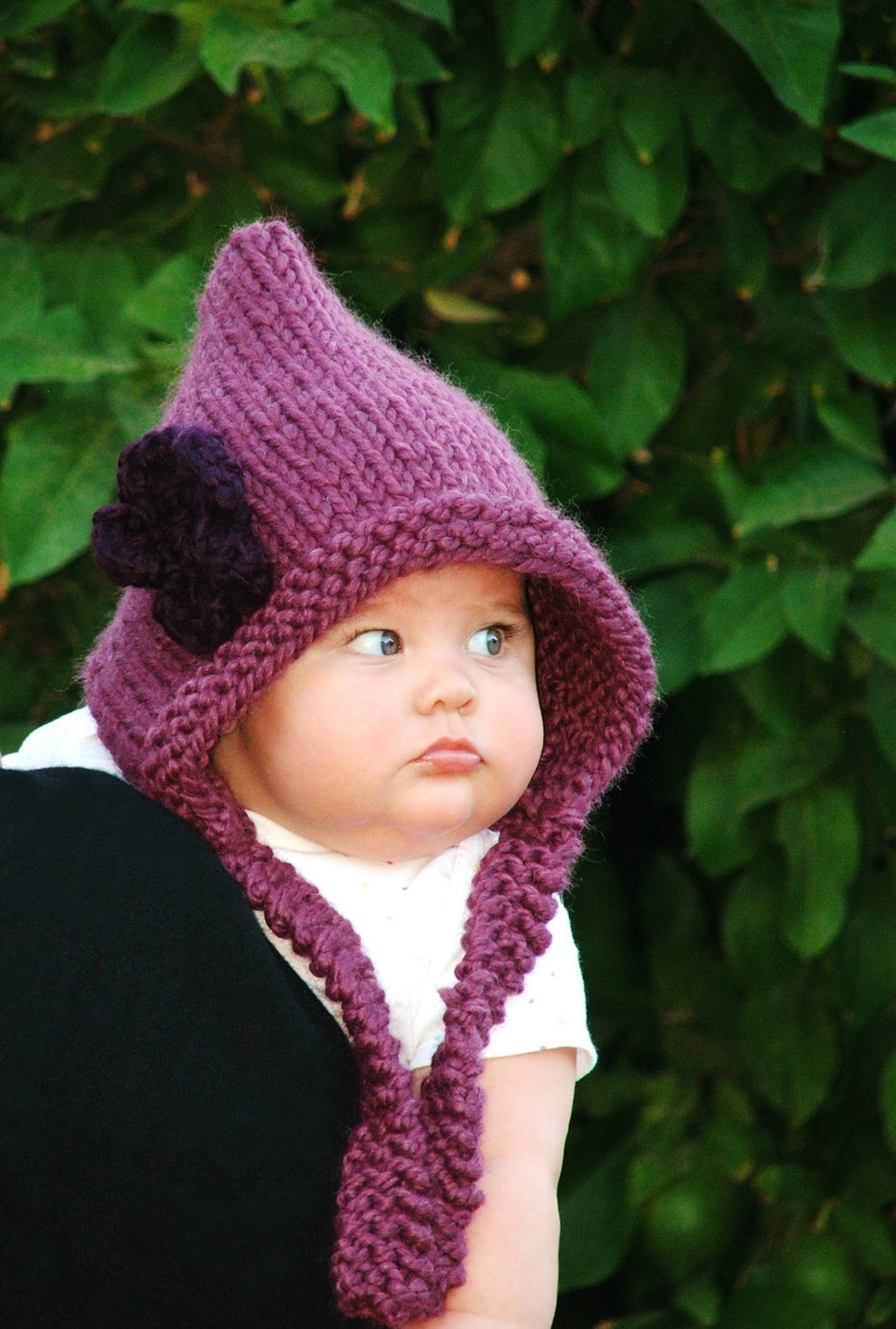 Baby Pixie Hats Infant Pixie Hat Baby Knit Hat Newborn Pixie Hat Baby Elf Hat Baby Girl Clothes ...