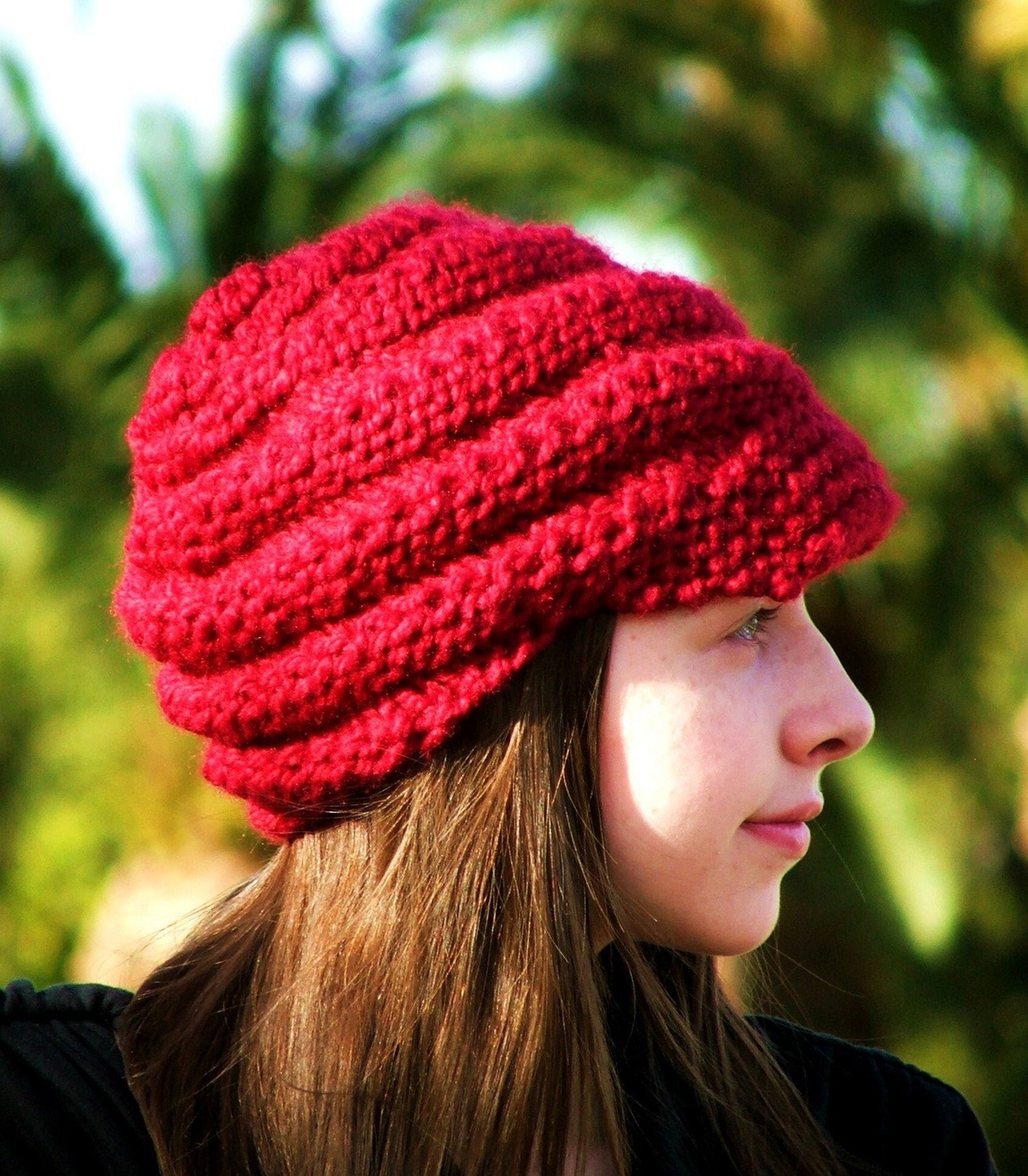 Adult Knitting Pattern - Spiral Shell Hat - Etsy