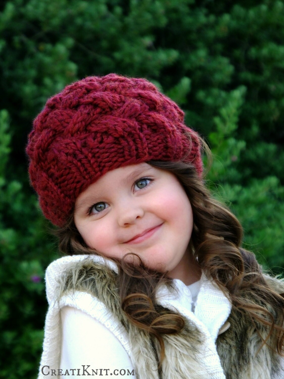 Baby Knitting Pattern - the Brandy Basket Weave Hat (baby, Toddler ...