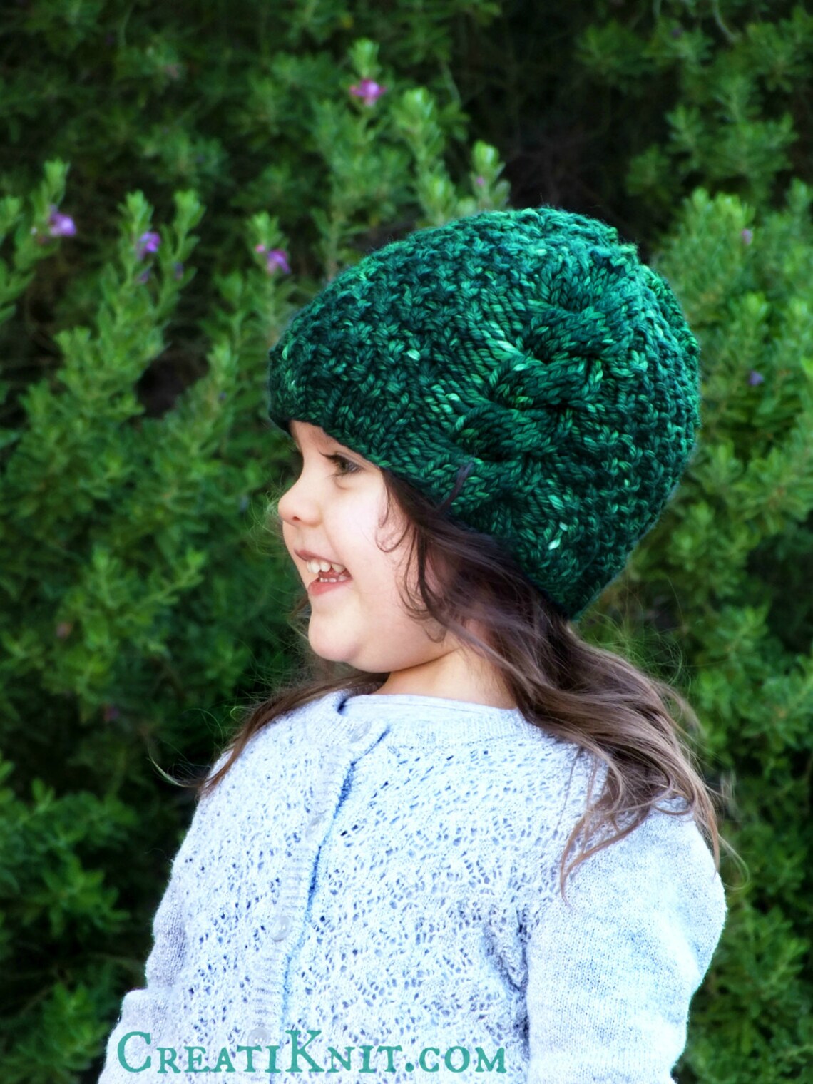 Cable Knit Hat Pattern - Knitting Pattern Pdf - Baby Hat Pattern - Baby ...