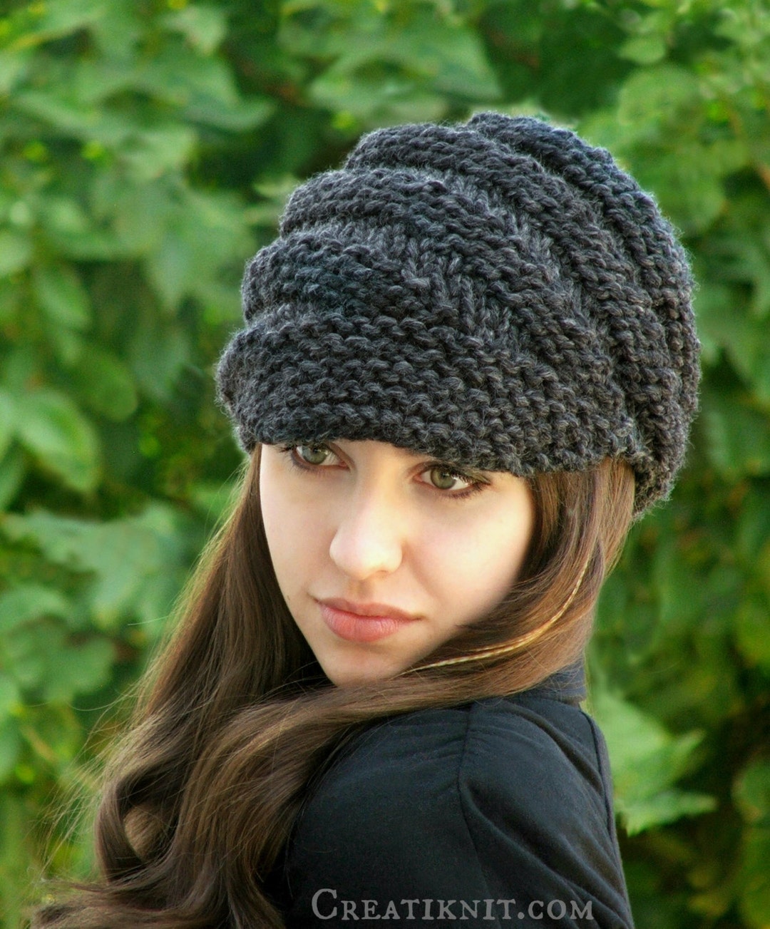 KNITTING PATTERN- Spiral Hat - Etsy