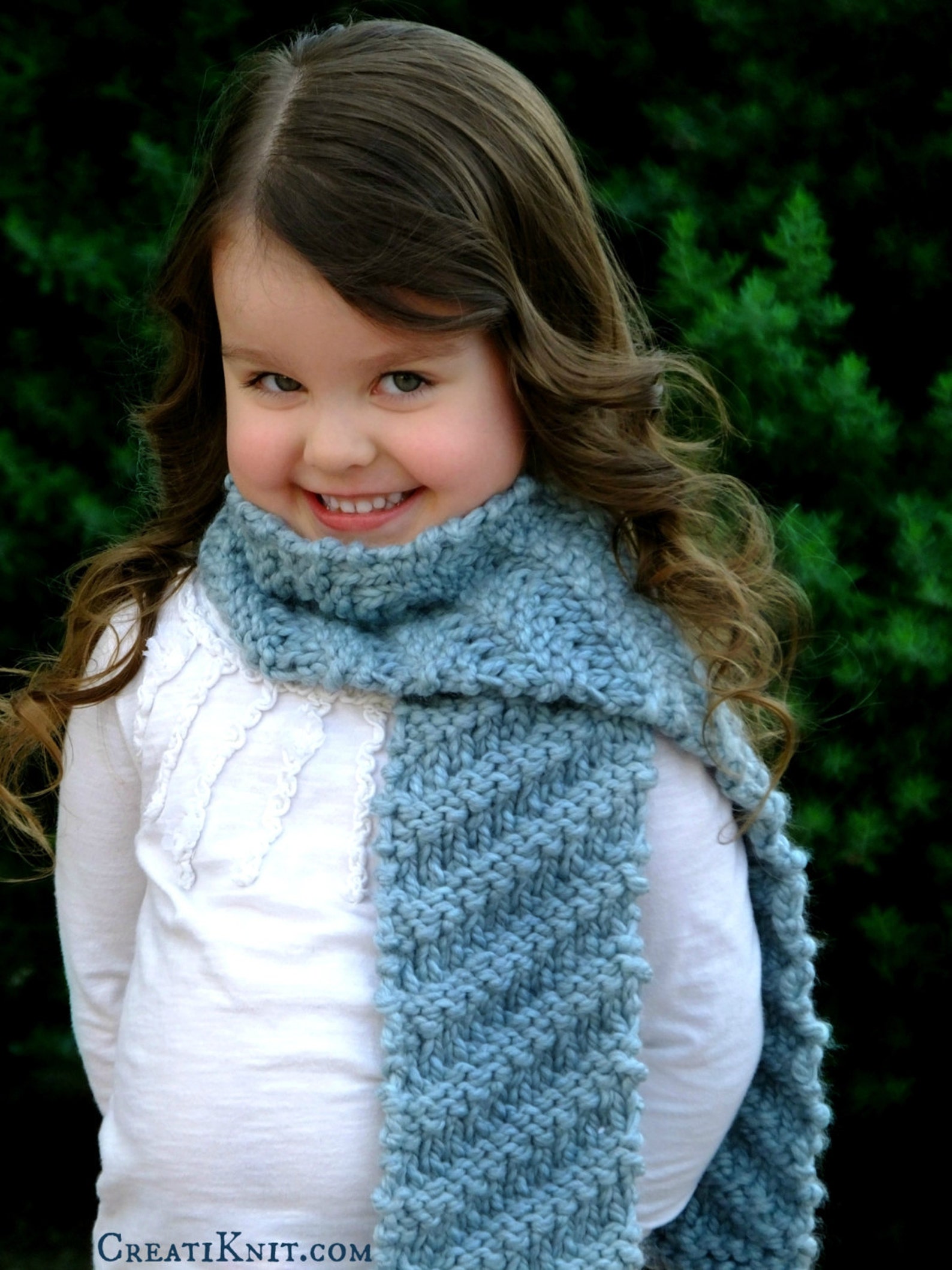 Knitting Pattern the Lothíriel Scarf baby, Toddler, Child Sizes - Etsy