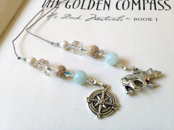 Golden Compass Inspired Bookmark Young Adult Fiction Jeweled | Etsy