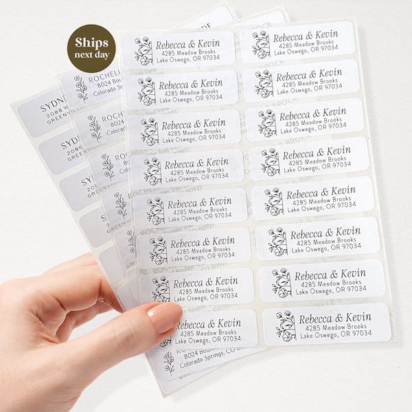 Address Label - Etsy