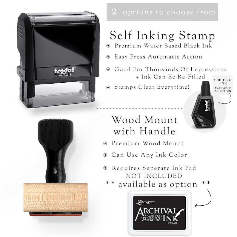 Custom Return Address Stamp Return Address Stamp Wedding - Etsy