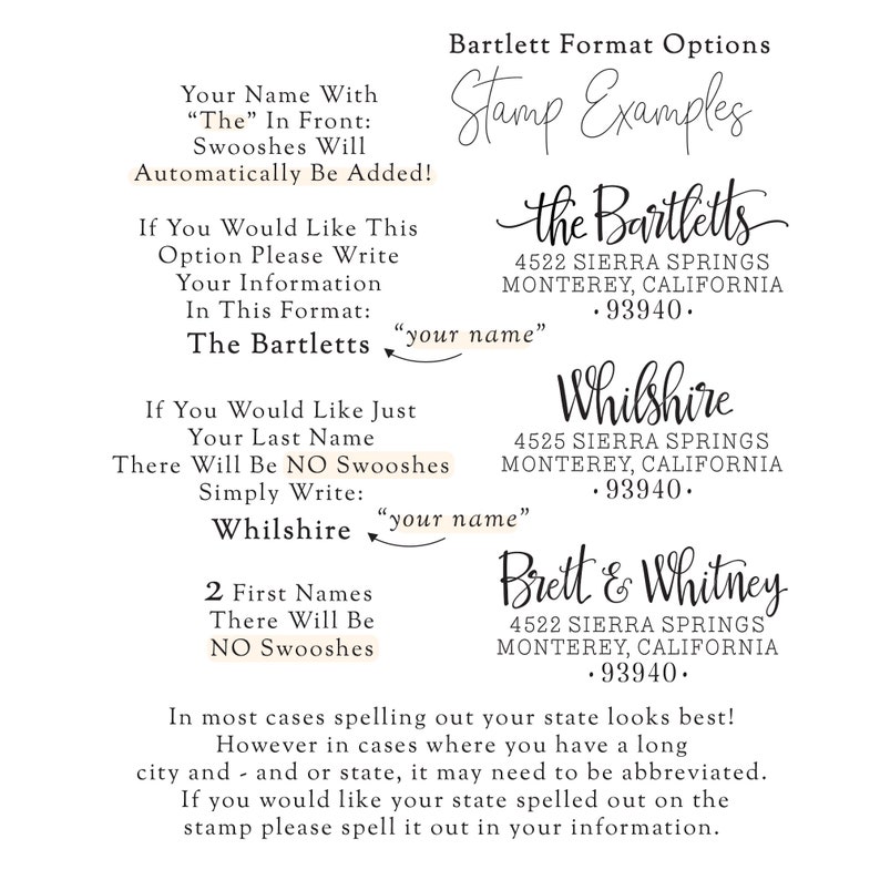 Custom Return Address Stamp Return Address Stamp Wedding - Etsy