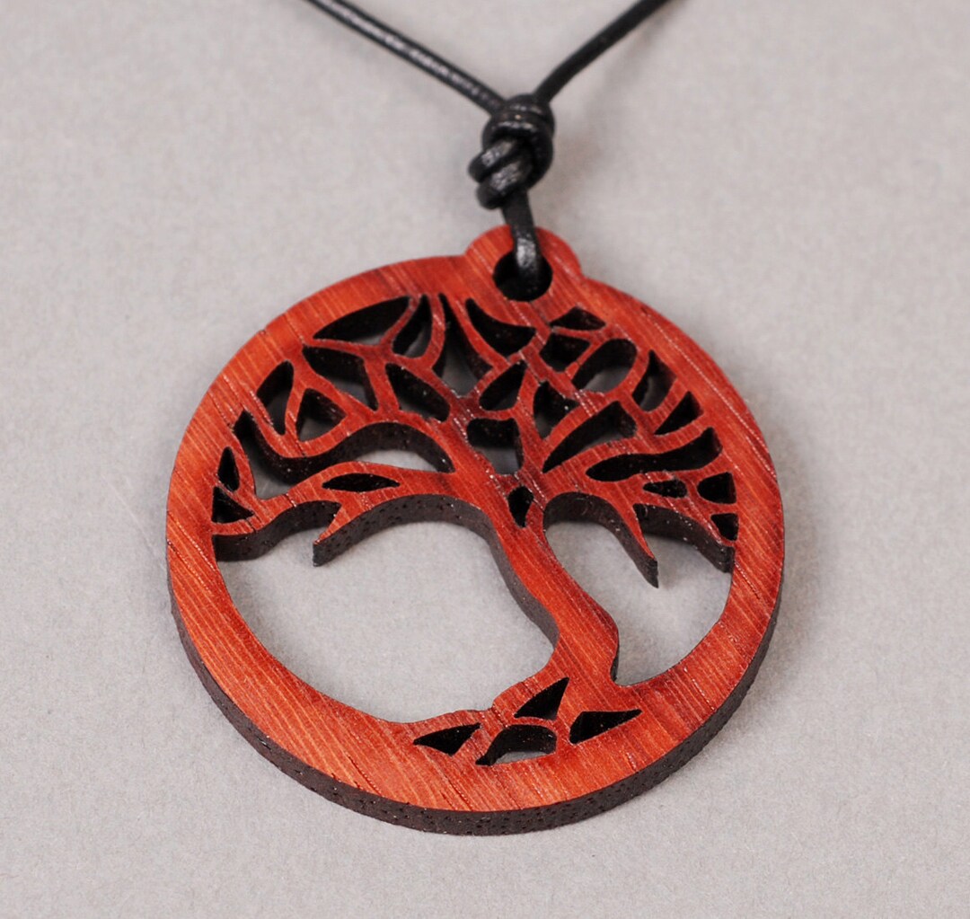 Bonsai Pendant - Bonsai Necklace - Tree Pendant - Tree Necklace - Wood ...