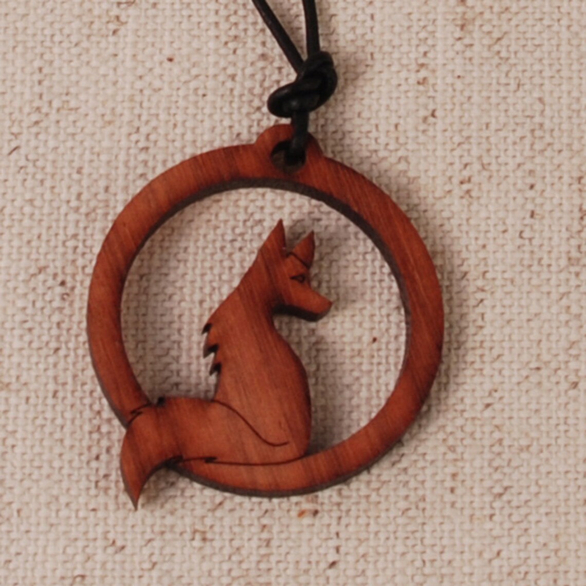 Fox Pendant Fox Necklace Cute Fox Pendant Red Fox - Etsy
