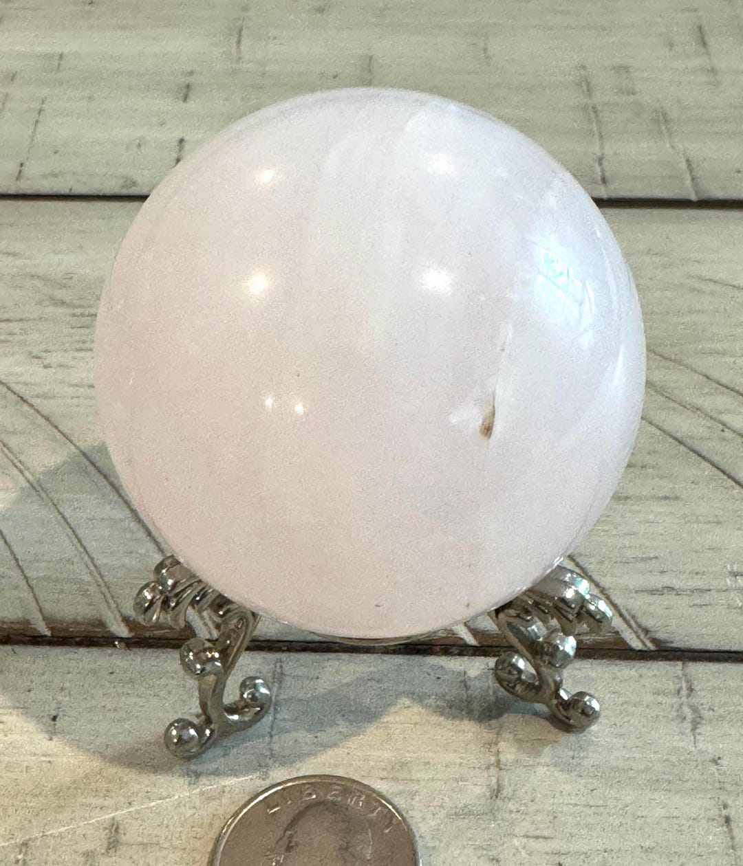 UV Reactive Mangano Calcite Sphere - Etsy