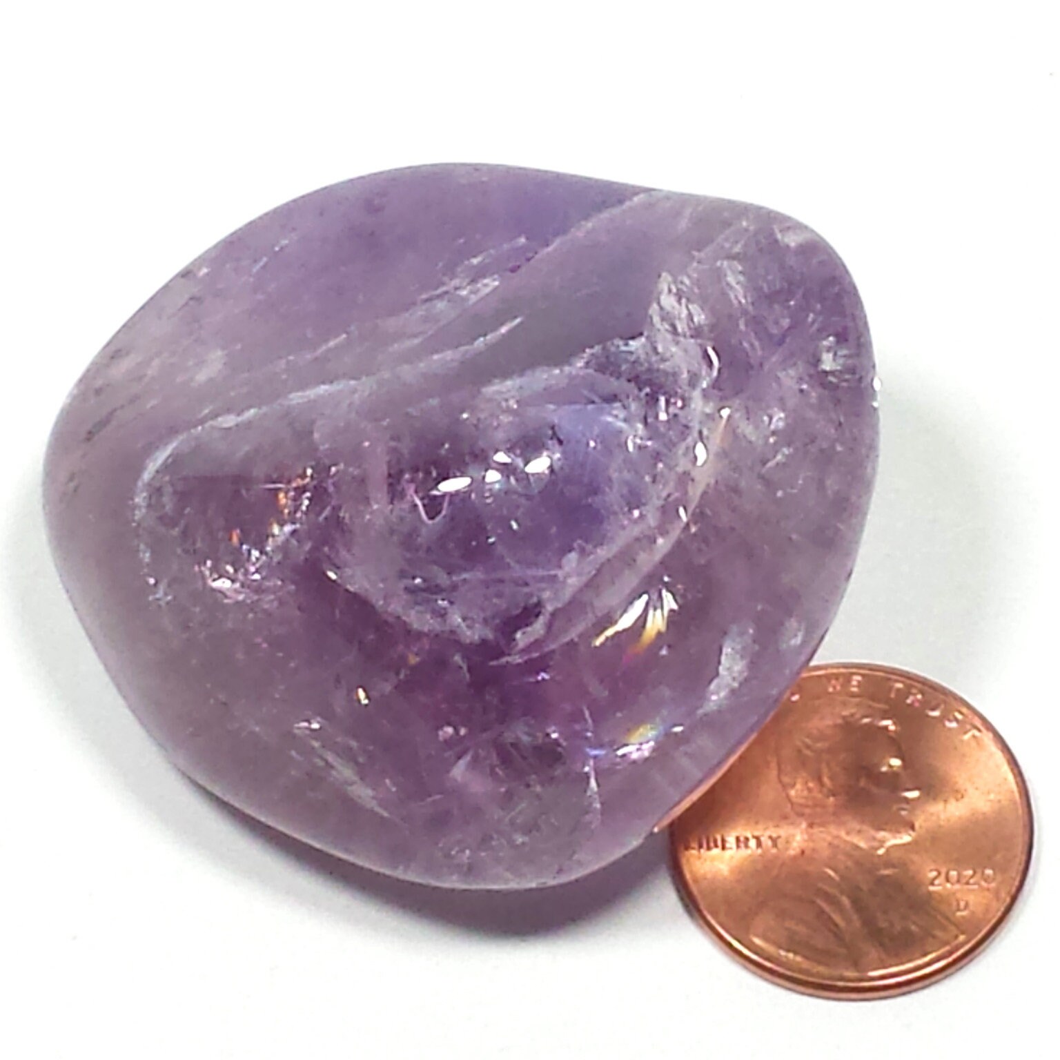 Lilac Amethyst Tumbled Polished Crystal Stone 1 Piece Avg | Etsy