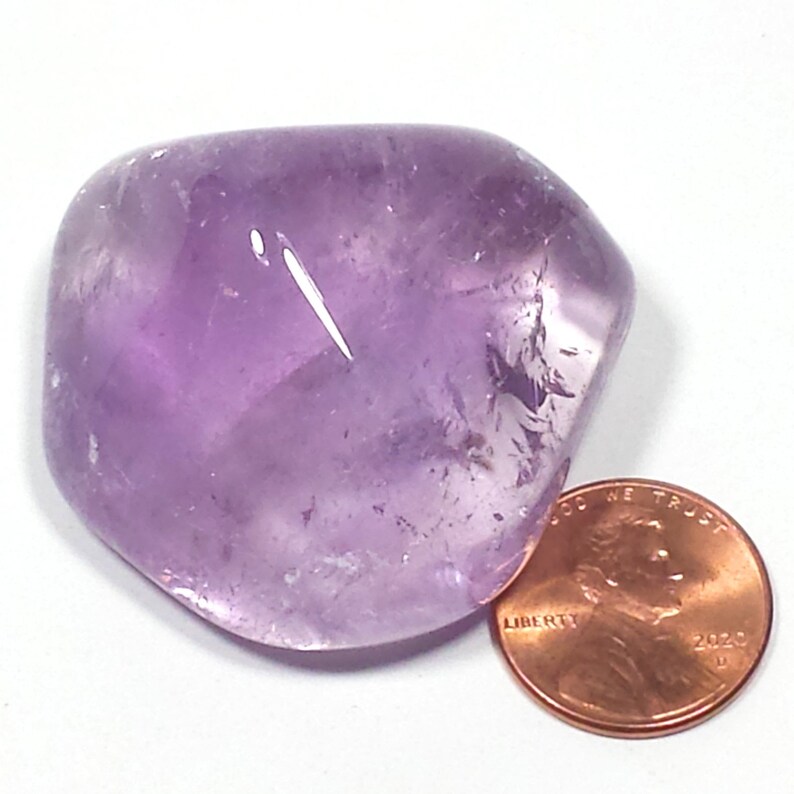 Lilac Amethyst Tumbled Polished Crystal Stone 1 Piece Avg - Etsy