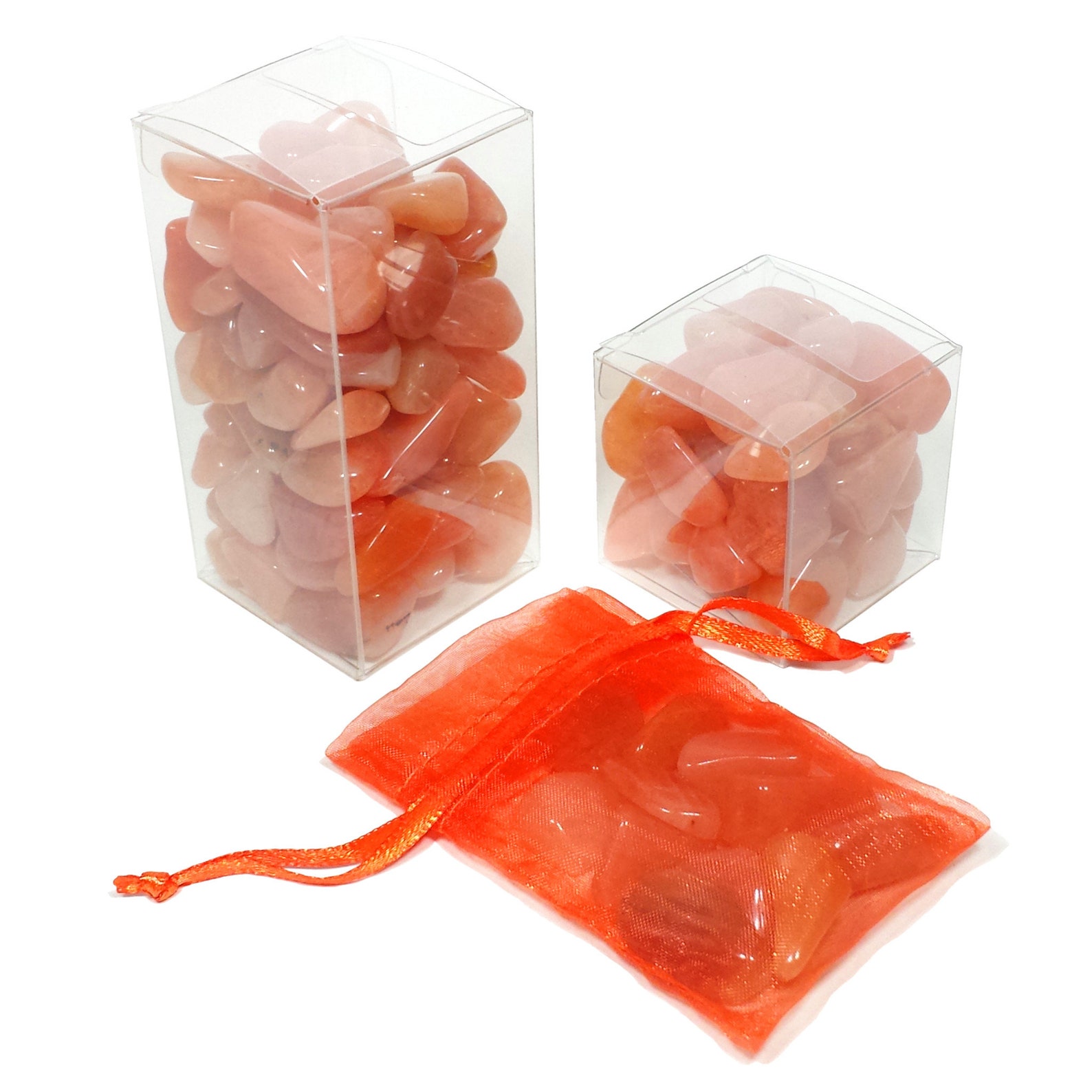Peach Quartz Tumbled Polished Natural Stones SMALL Size Gift - Etsy