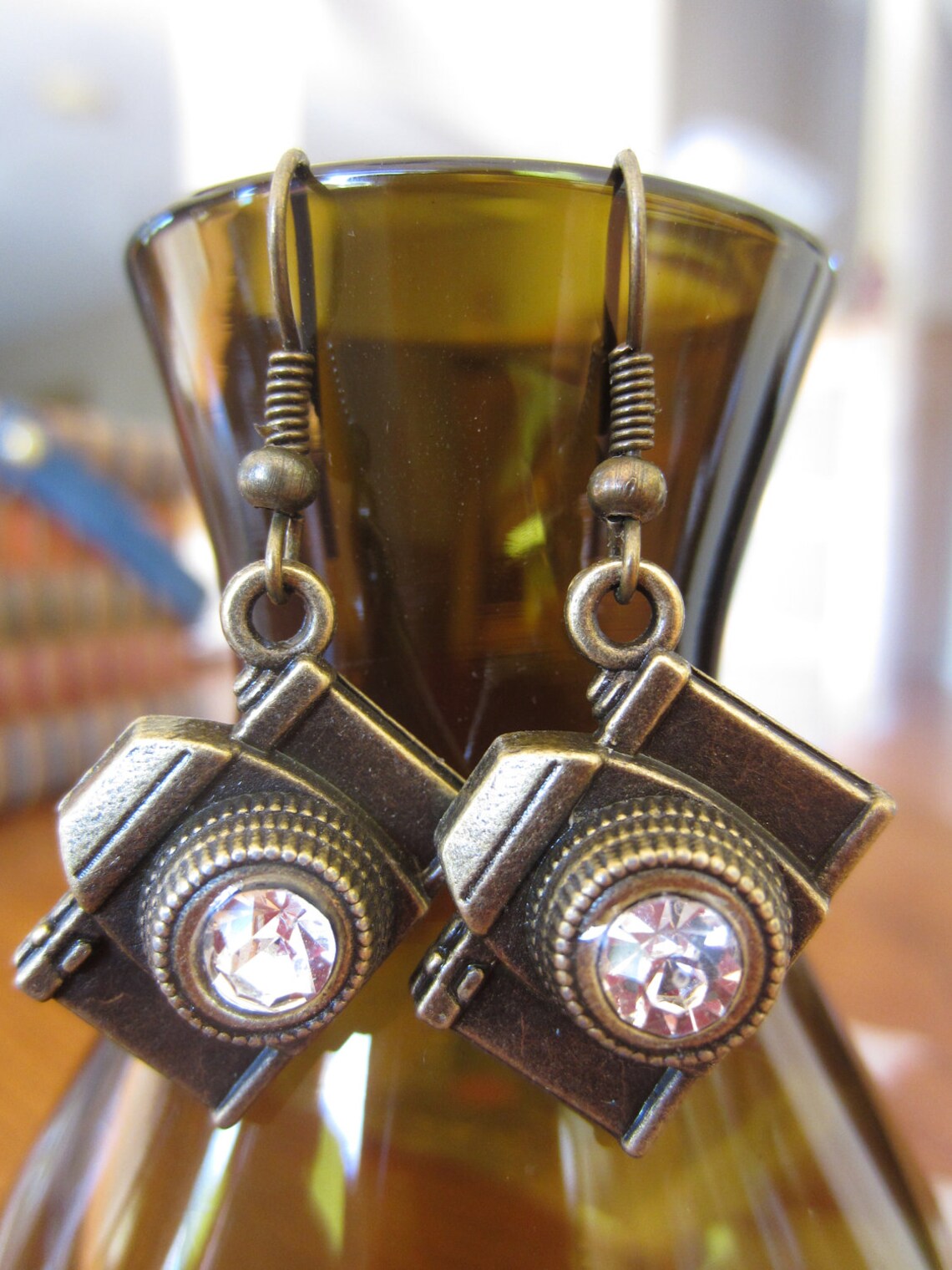 Camera Earrings - Etsy