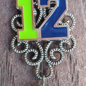 Green and Blue 12 Necklace - Etsy