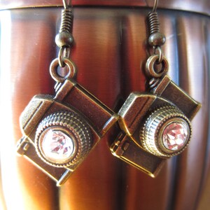 Camera Earrings - Etsy